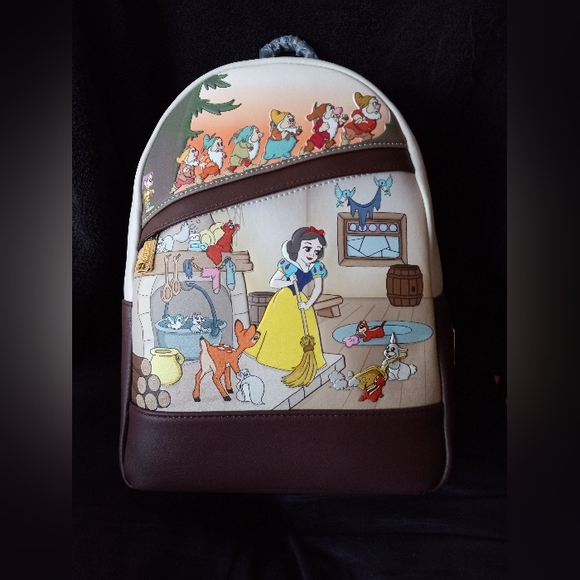 Loungefly | Bags | Snow White And 7 Dwarfs Loungefly Mini Backpack ...